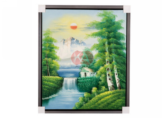 Canvas Paint Landscape Oil Painting For Living Painting With Frames Stretched