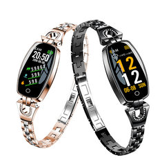 China 0.96 color screen H8 smart bracelet with heart rate blood pressure H8 wristband with call reminder weather forecast for supplier