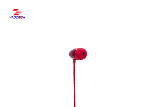 HZD1807E cell phone accessories wired earphone Voice principle moving coil  6u speaker  with 3.5mm plug and long line supplier