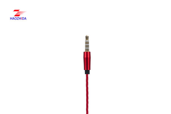 HZD1807E cell phone accessories wired earphone Voice principle moving coil  6u speaker  with 3.5mm plug and long line supplier