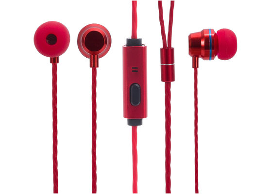 HZD1807E cell phone accessories wired earphone Voice principle moving coil  6u speaker  with 3.5mm plug and long line supplier