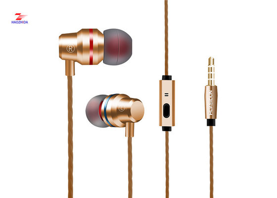 small ear buds with mircophone volume control  answer calling and ring off earphone with 6 u Speaker Φ10mm supplier