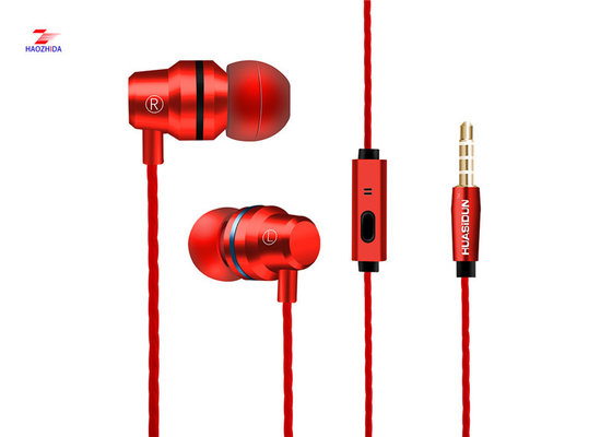 HZD1811E  small ear buds with mircophone volume control  answer calling and ring off earphone with 6 u Speaker Φ10mm supplier