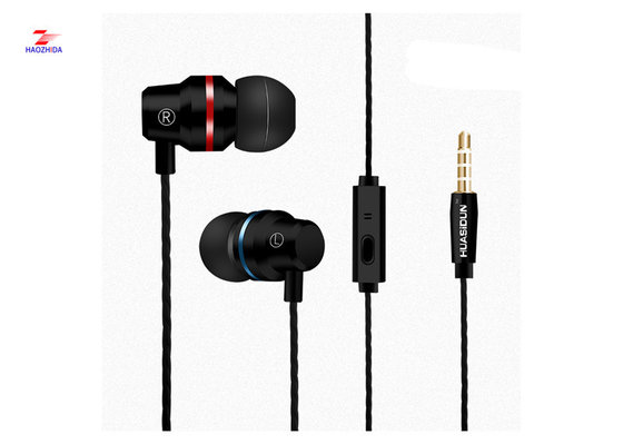 Haozhida small ear buds with mircophone volume control  answer calling and ring off earphone with 6 u Speaker Φ10mm supplier