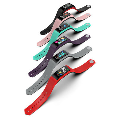 Color Screen Waterproof Smart Band with Heart Rate Monitor Wristband Bracelet Blood Pressure supplier