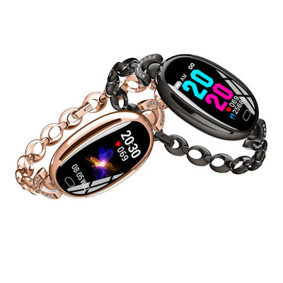 smart bracelet with heart rate blood pressure Female Lady Exclusive Bracelet Luxury Watch Band Smart Bracelet Fitness Tr supplier