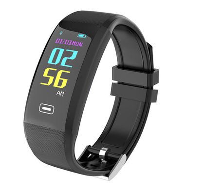 Top selling new smart custom silicone wristband OEM fitness tracker bracelet with Color screentouch supplier