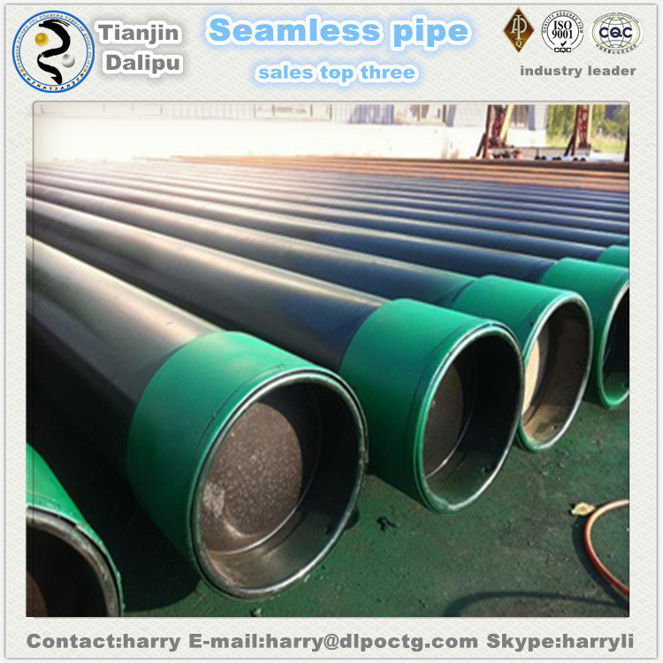 L80/J55/N80/P110 Oil well Steel Casing, Carbon Steel Casing Pipe Manufactured in China