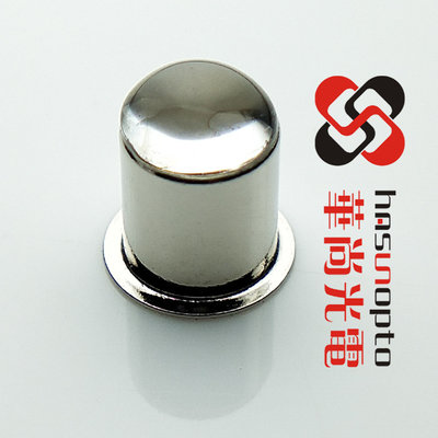 TO46 D4.65xH3.5 D4.65xH4.65 D4.65xH6.1 D4.65xH6.7 D4.65mmxH6.9mm flat window cap, gold (electro) plating supplier