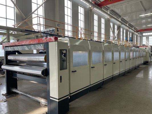 WJ Corrugated Cardboard Production Line Carton Box Making Plant Machine