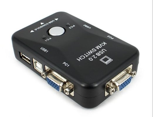 2 Input 1 Output HDMI USB KVM Switch With Fully USB V1.1 Specification Compliant