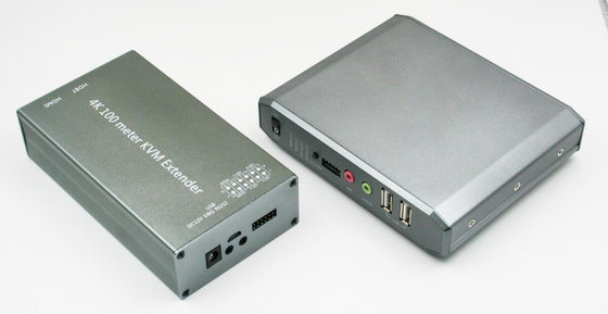 Remote Computer Boot USB KVM Extender , HDBaset HDMI Black Box Kvm Extender For Industrial Control