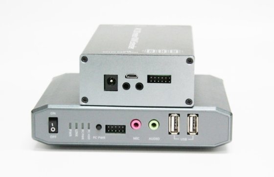 USB Controlling Supporting HDBaseT HDMI Extender With Remote Computer Boot Function