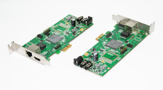 Aluminum Materials Pci Cable Extender , 4K HDMI Network Extender Over Single Cable With 3D