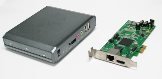 Sound Extending PCI Express Extender 297-340 MHz / 10.2Gbps Video Bandwidth