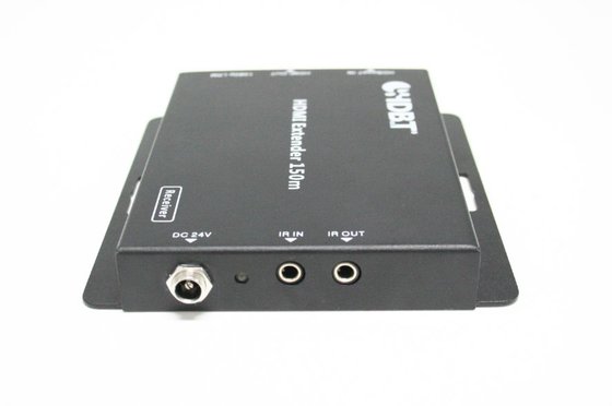 DC 24V 1A UHD HDMI Extender , Hdmi Video Transmitter And Receiver For Remote Storage