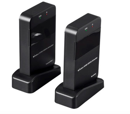 Uncompressed Professional HDMI Wireless Extender Up TO 30m Support CEC Commands , 60GHz