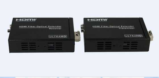 Metal Materials 1080P HDMI Fiber Extender With RS232 , Up To 1Km EDID Control