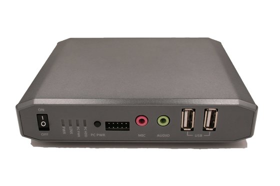 4k HDBaseT HDMI LAN USB KVM Extender Repeater over Single Cat7 by VS2310 Valens