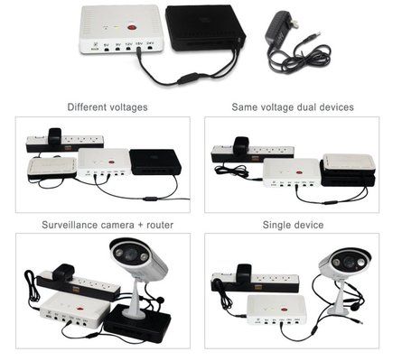 Portable Battery Backup Power Supply , Ups Power Supply For Cctv System