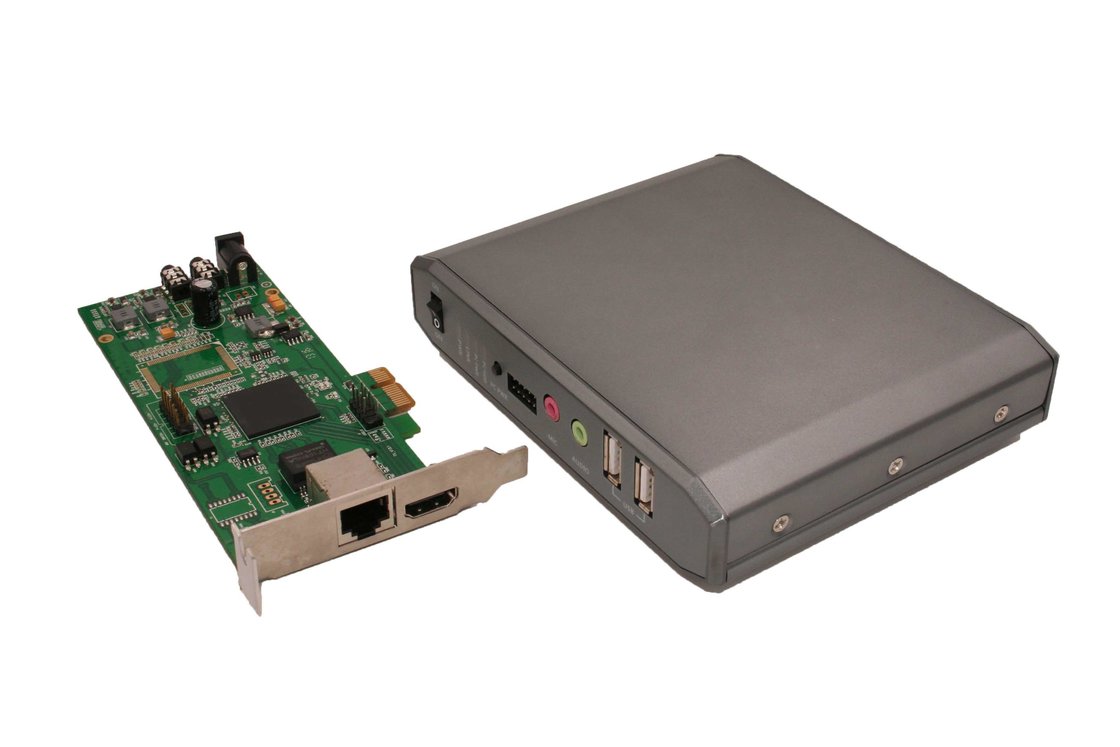 HD PCI Express Extender support  4k UHD for Internet Cafe Extender , USB Audio extender over 100m cat5 cat6e