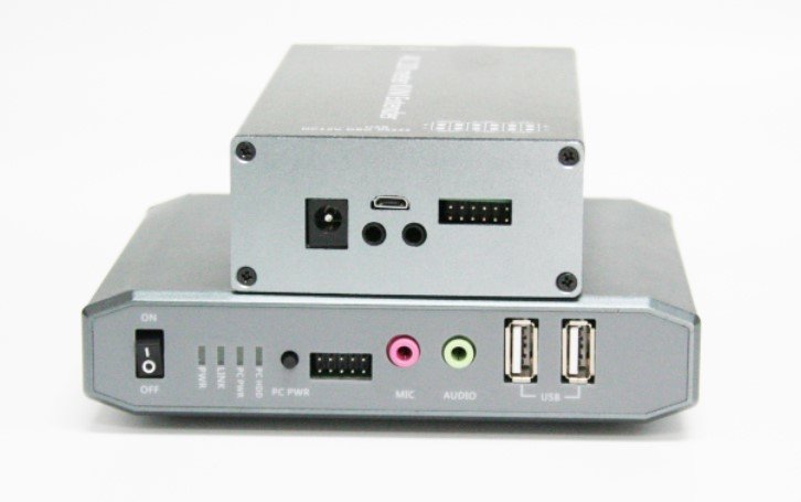 4Kx2K 1080p USB KVM Extender HDMI Repeater With USB2.0 HDCP 2.2 , Supports Stereo Audio