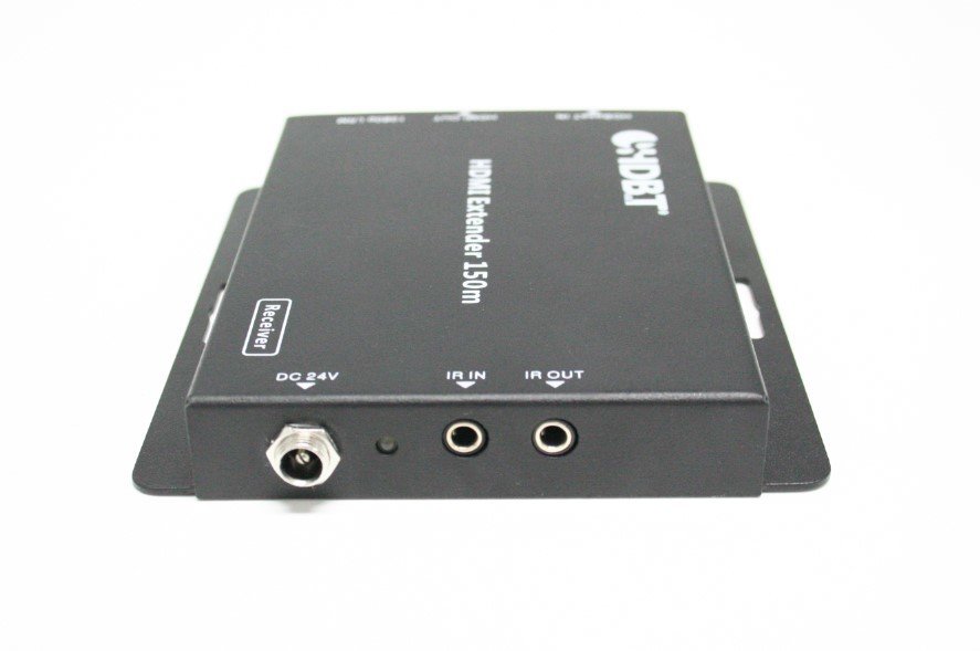 DC 24V 1A UHD HDMI Extender , Hdmi Video Transmitter And Receiver For Remote Storage