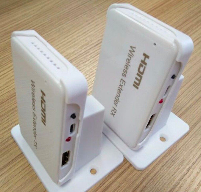 30 Meters HDMI Wireless Extender With Sender And Receiver 1080P , Plastic Enclosure Housing