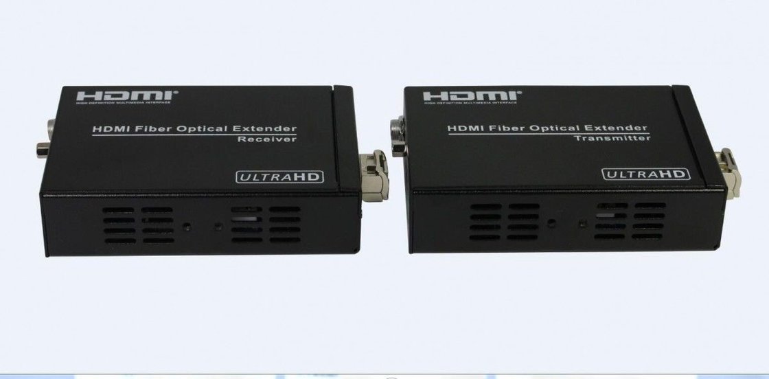 Metal Materials 1080P HDMI Fiber Extender With RS232 , Up To 1Km EDID Control