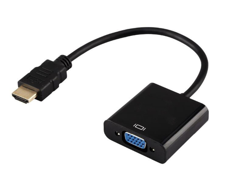 Hdmi To Vga Converter Adapter Transmission Shift Cable With Chipset Male To Female For Pc Dvd Hdtv