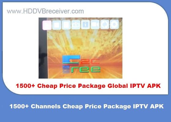 cheap  1500+ Channels IPTV Android App Android Television App Dual Core