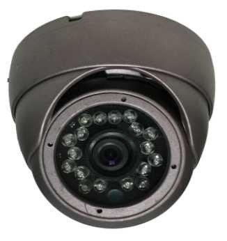 Shockproof 1.0 MP Vehicle Hidden Camera Aviation Connector For Car Surveillance