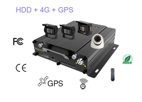 Aluminum Alloy Black 3G Mobile DVR ,1080P Mobile DVR Real - Time Recording