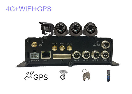 Mobile Digital Video Recorder DVR GPS Vehicle Tracker With Free CMS Software