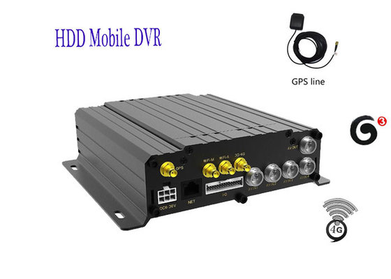 Analog High Definition PTZ Control WIFI Mobile DVR 3G 4G 1080P Car DVR with GPS tracking