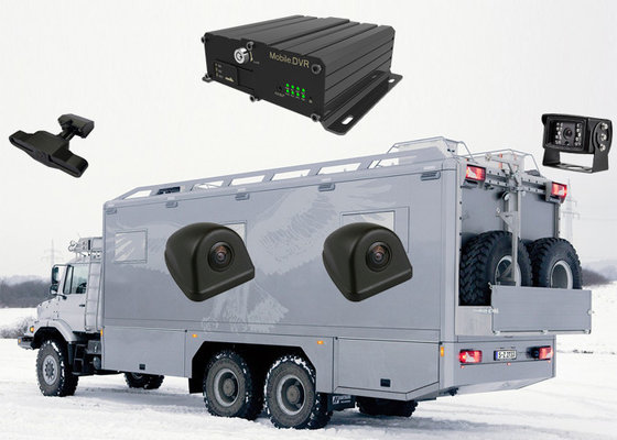 Network Vehicle 3G Mobile DVR with GPS Tracking / Motion Detector Hidden Camera