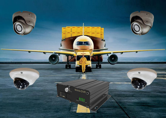 720P SD Card 4G Mobile DVR With GPS WIFI 3G 4G For School Bus , Coach , Oil Tank Bus