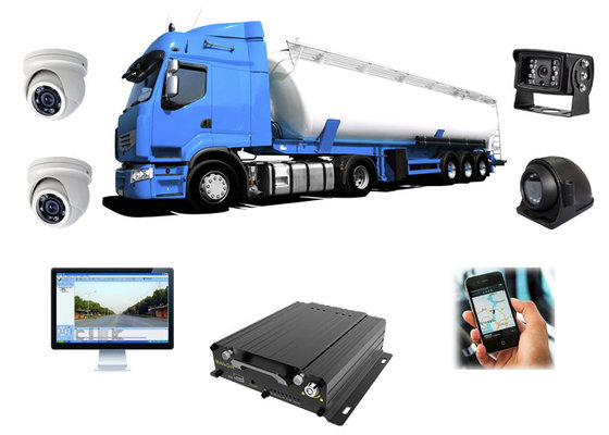 3G WIFI HDD Mobile DVR 1080P , Car DVR With GPS Tracking For Truck