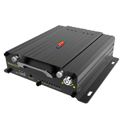 4G PTZ Zoom Bus Mobile DVR With GPS Tracking , Digital HD Video Recorder With Hard Drive