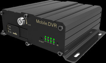 Surveillance SD Card Mobile DVR 4 Channel Car Dvr Recorder With G Sensor