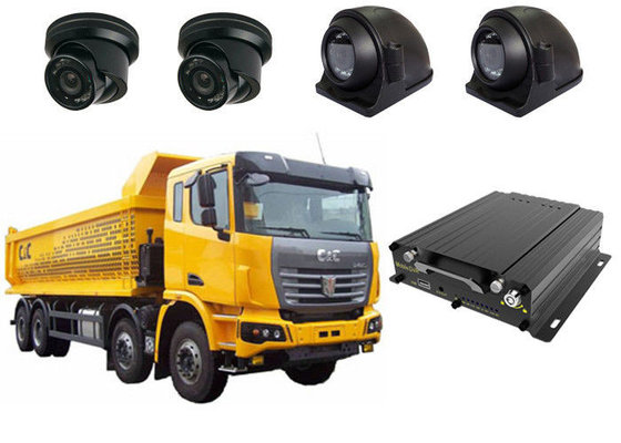 4 Channel HD Mobile DVR 1080p 4G GPS Support 1 Large Capacity HDD & SD Card