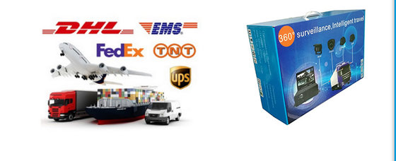 256GB 4 Channel Mobile DVR Camera Systems With 7 Inch 9 Inch 10 Inch Monitor