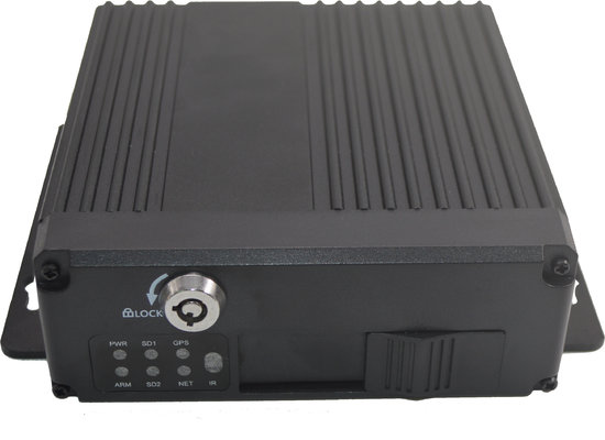 Mobile Cctv Dvr For Vehicles , SD Card Mobile DVR GPS 3G4G For Truck / Taxi / School Bus