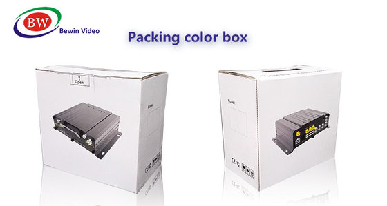 4G PTZ Zoom Bus Mobile DVR With GPS Tracking , Digital HD Video Recorder With Hard Drive