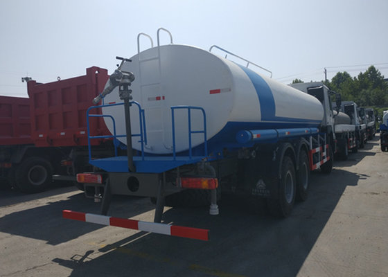 HOWO76 emissão resistente do poder de cavalo EUROII do caminhão 371 da água de CBM do táxi 18