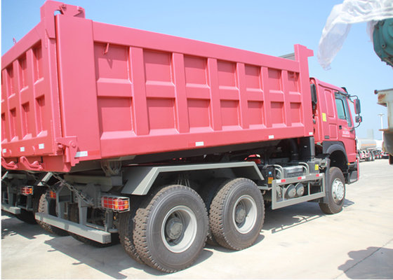 LHD/RHD que dirige o tipo de condução pesado transmissão manual do caminhão basculante 6x4