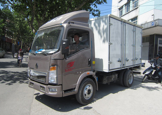 Táxi 1760 de 5 toneladas da capacidade de carga caminhão dobro da caixa dos eixos do mini nenhum dorminhoco