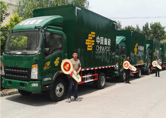 20 postais Medidor cúbico Cubo Van Caminhão, caminhão brandnew da caixa de 4x2 Sinotruk HOWO