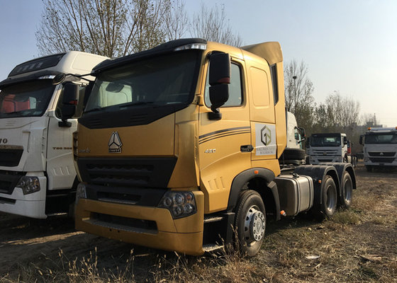 Caminhão durável do trator de HOWO A7, caminhão da cabeça do trator do elevado desempenho 420HP para a logística