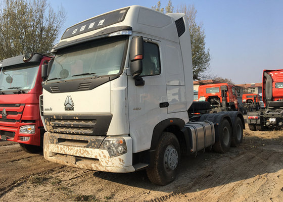 trator de 371HP Sinotruk Howo 6x4 para o peso de freio do pneu 8800kg do transporte 12.00R20